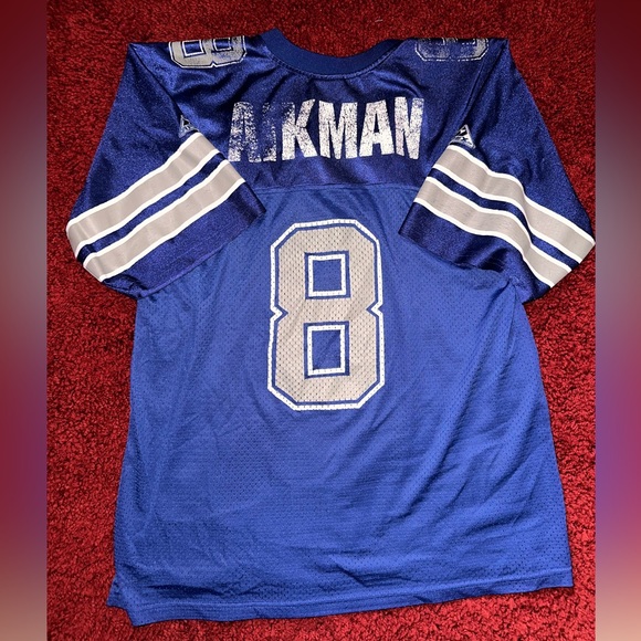 Apex | Shirts | Mens Size Medium Apex Dallas Cowboys Jersey Troy Aikman Vintage | Poshmark